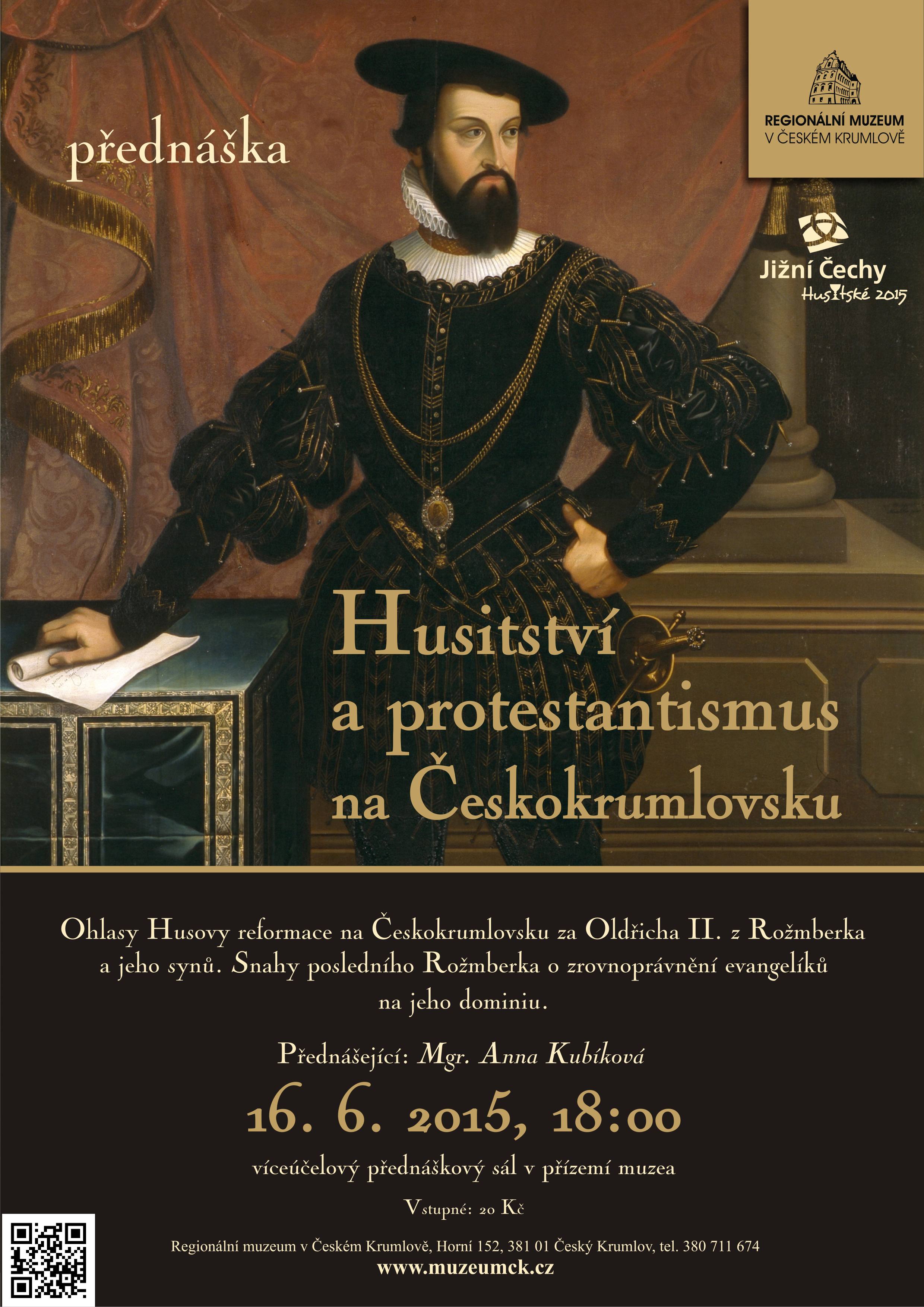 HUSITSTVÍ A PROTESTANTISMUS NA ČESKOKRUMLOVSKU | Regionální muzeum v ...